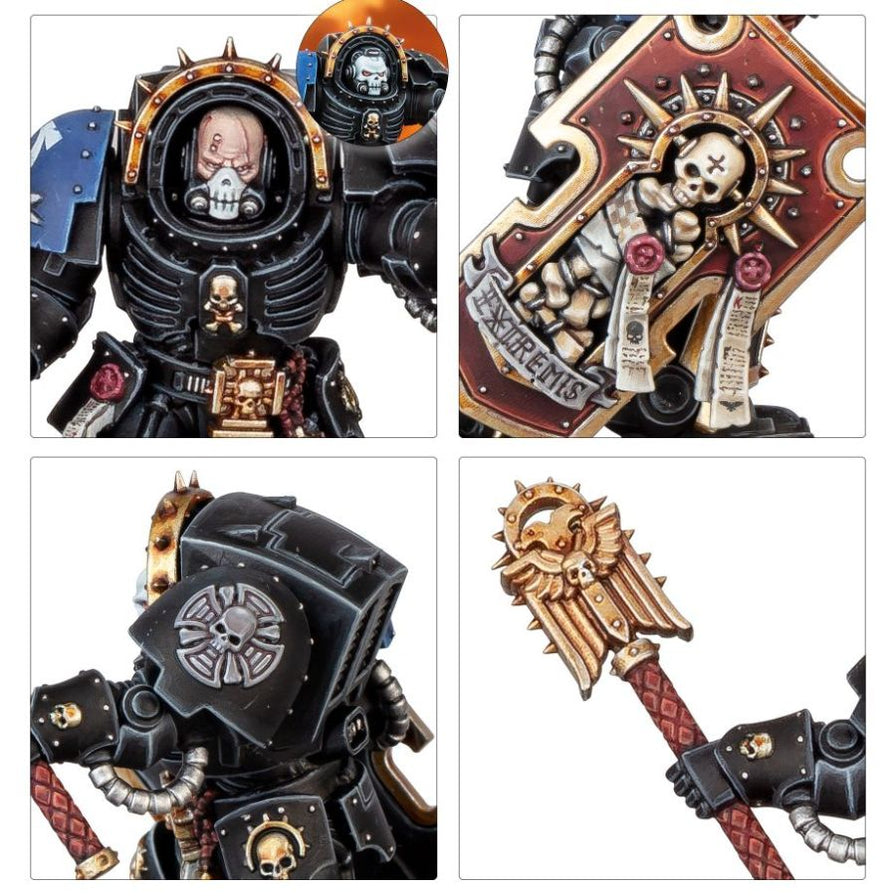 Chaplain in Terminator Armour - WH40k: Space Marines — RedQueen.mx
