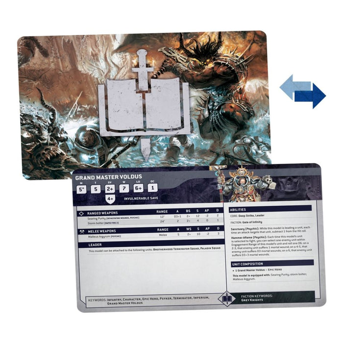 Grey Knights: Datasheet Cards 2025 (Inglés) - WH40k — RedQueen.mx