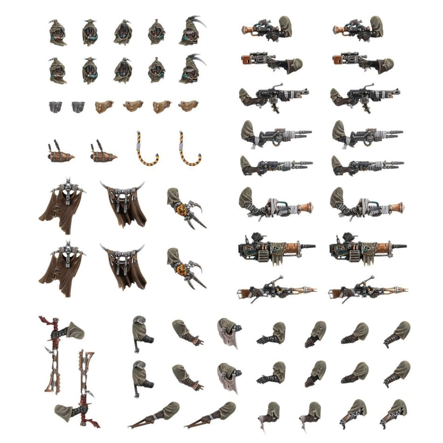 Ash Waste Nomads: Weapons & Upgrades - Necromunda — RedQueen.mx