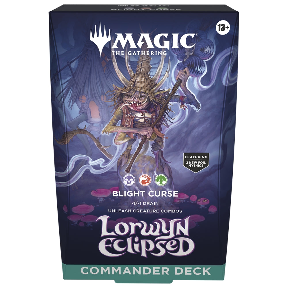 Lorwyn Eclipsed - Commander Deck: Blight Curse (Inglés) - Magic: The G ...