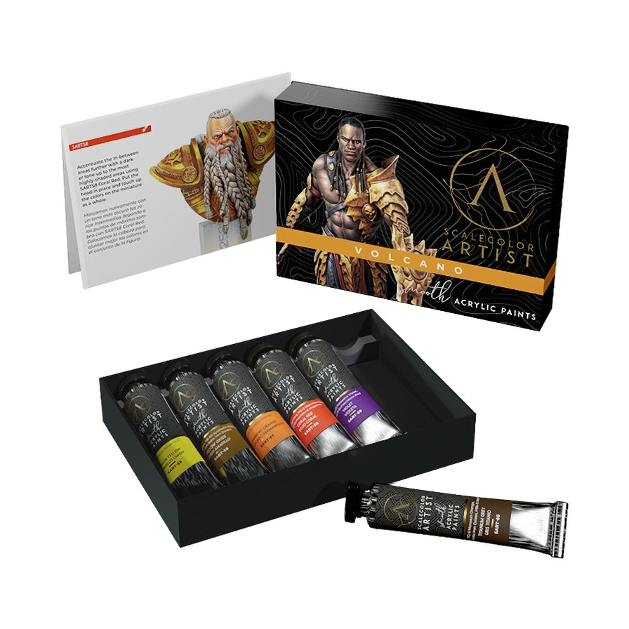 Scalecolor Artist: Volcano - Scale75: Set de Pinturas — RedQueen.mx