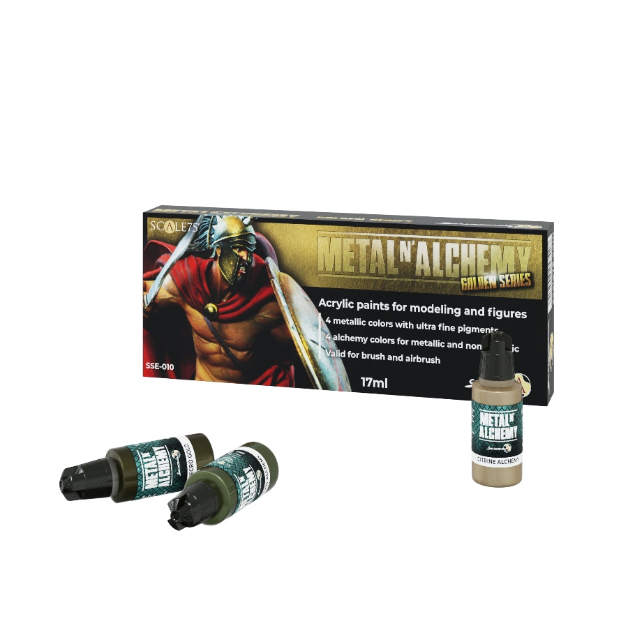 Scalecolor: Metal'n Alchemy Golden Series - Scale75: Set de Pinturas ...