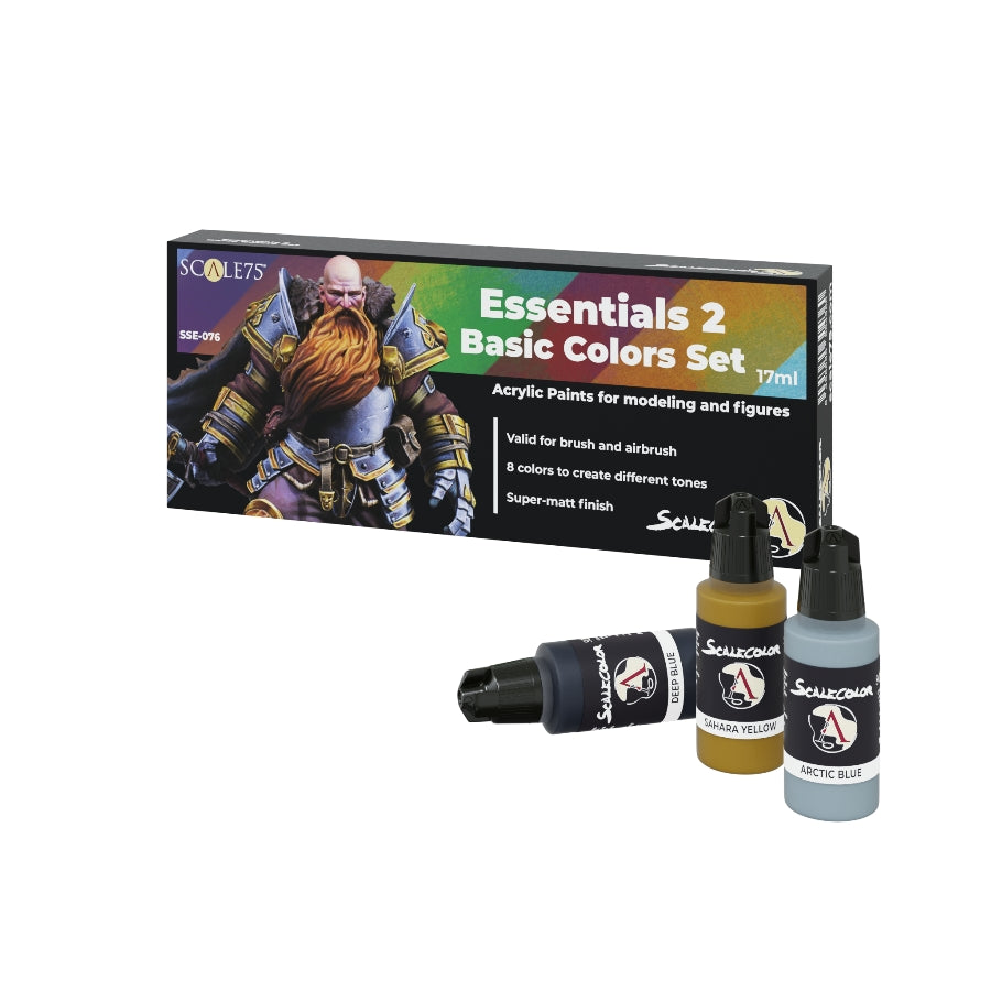 Scalecolor: Essentials 2 Basic Color Set - Scale75: Set de Pinturas — RedQueen.mx