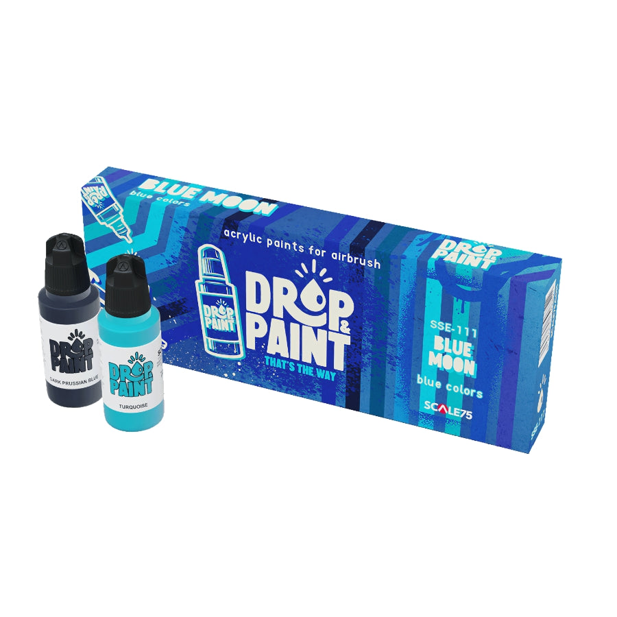 Drop & Paint: Blue Moon - Scale75: Set de Pinturas — RedQueen.mx
