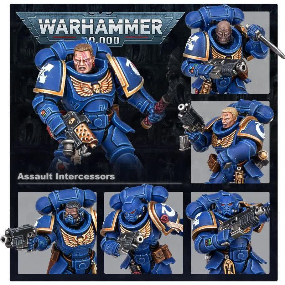 Assault Intercessors - WH40k: Space Marines — RedQueen.mx