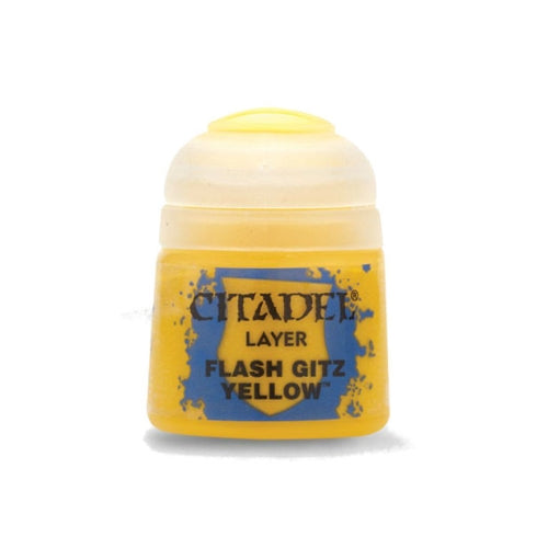 Flash Gitz Yellow Layer (12ml) - Citadel Colour Paint — RedQueen Games ...