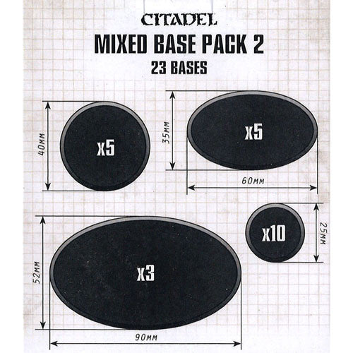 Mixed Base Pack 2 (23x) - Citadel: Bases — RedQueen.mx
