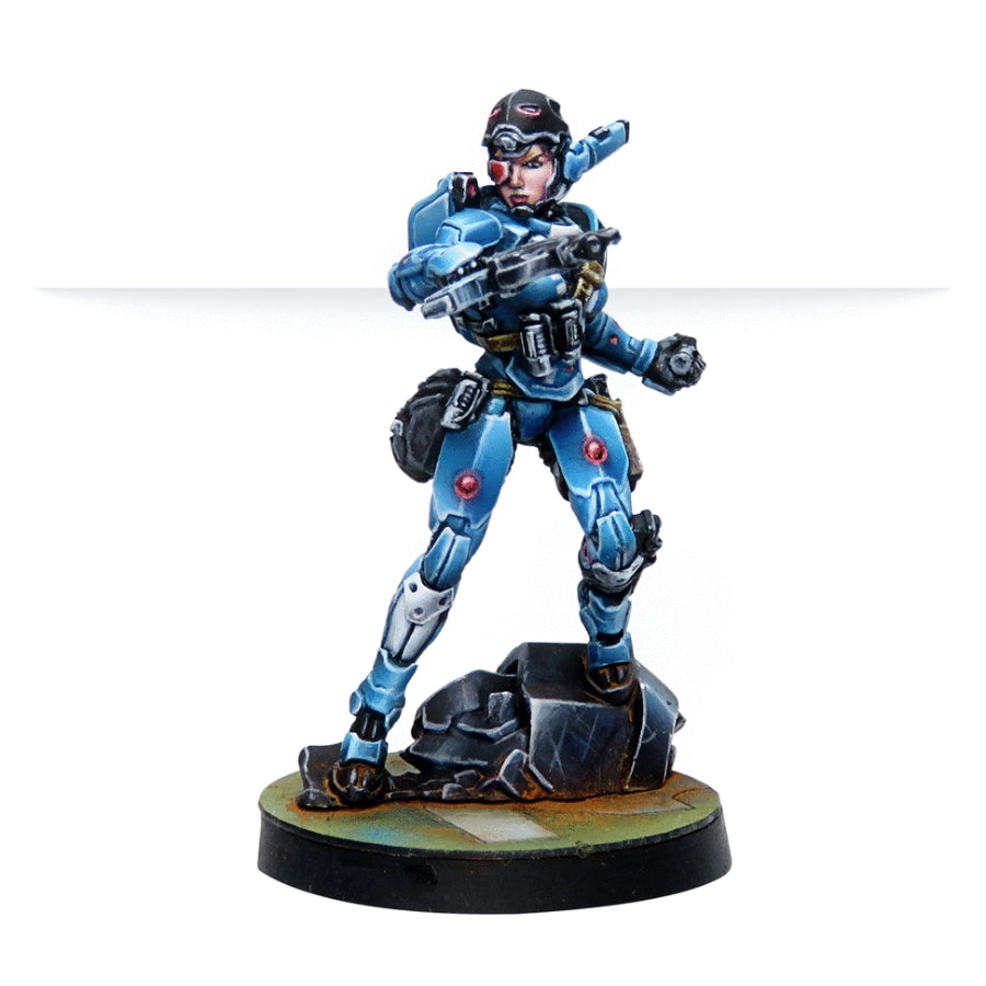 Patsy Garnett, Orc Troops Varuna Div. NCO (Submachine Gun) - Infinity ...